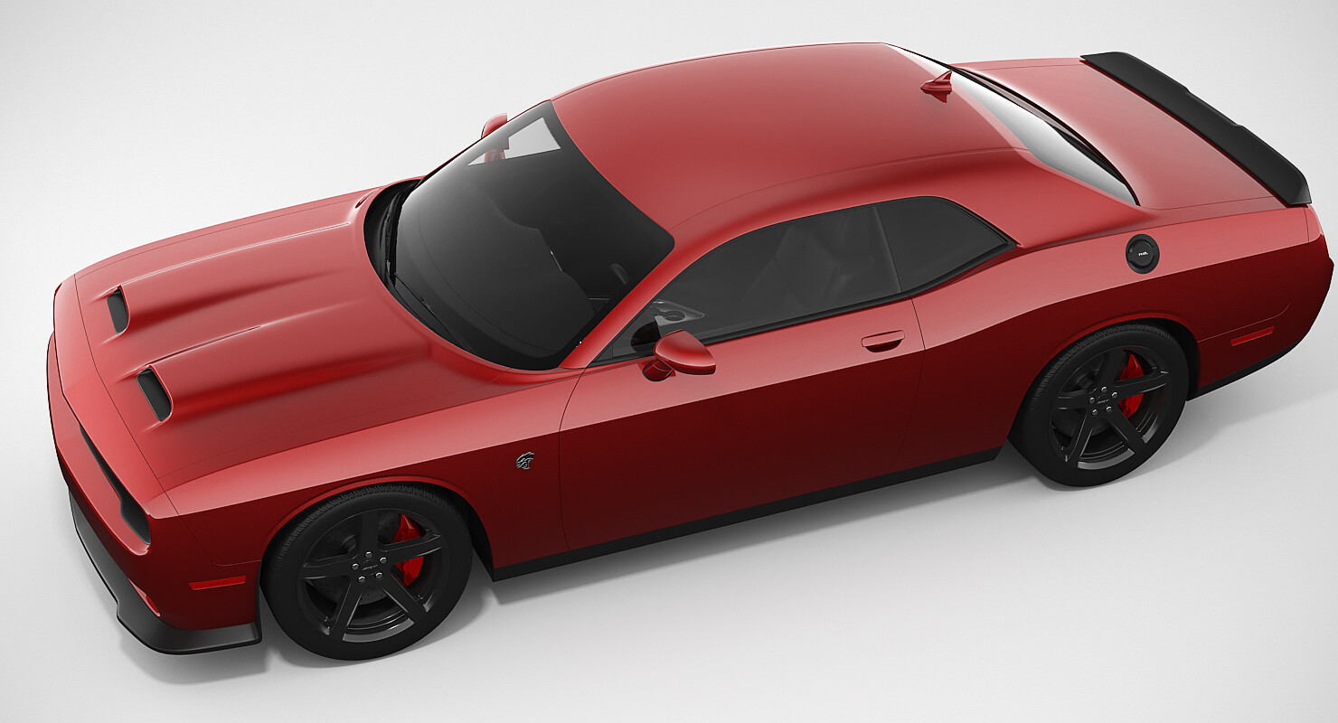 ArtStation - Dodge Challenger Hellcat 2019 | Resources