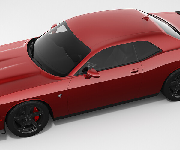 ArtStation - Dodge Challenger Hellcat 2019 | Resources