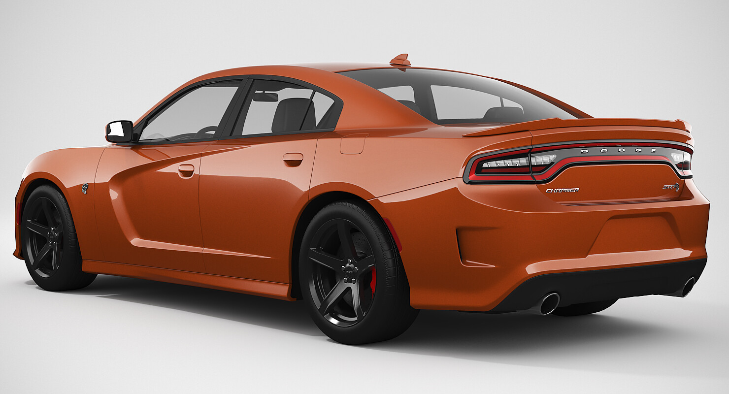 ArtStation - Dodge Charger Hellcat 2019 | Resources