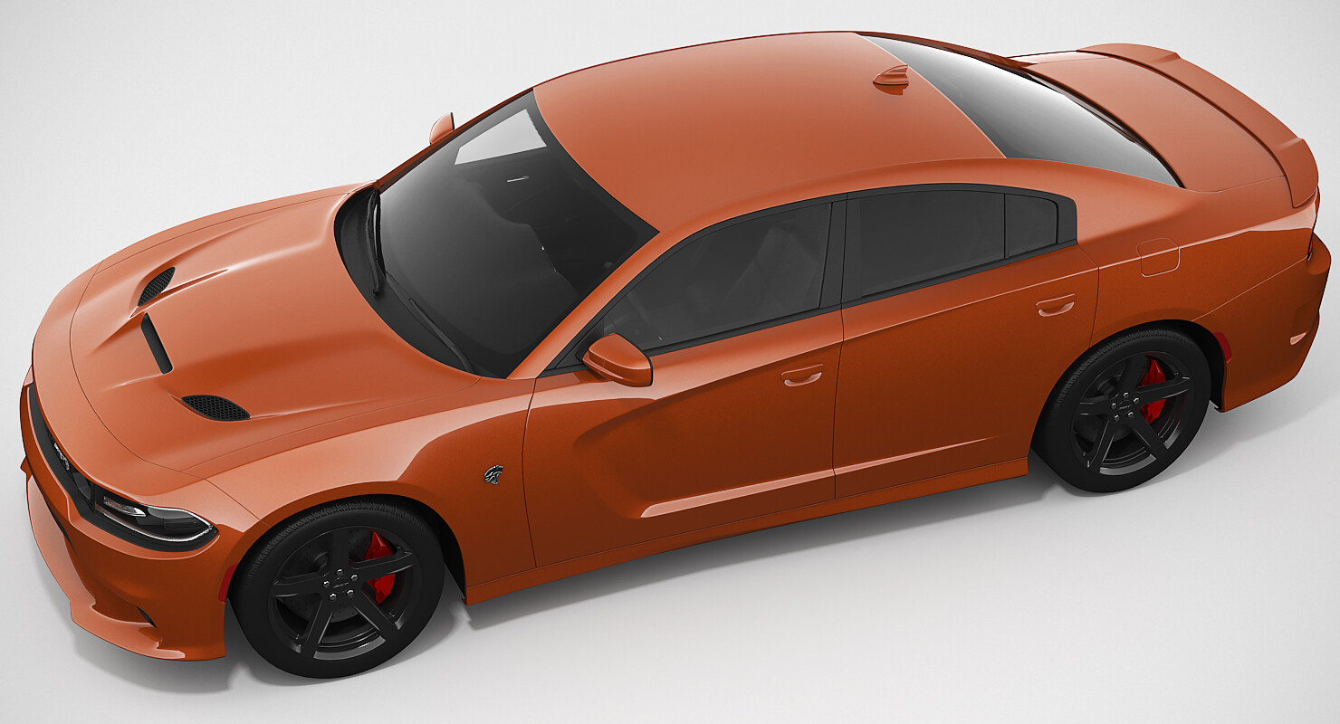 ArtStation - Dodge Charger Hellcat 2019 | Resources