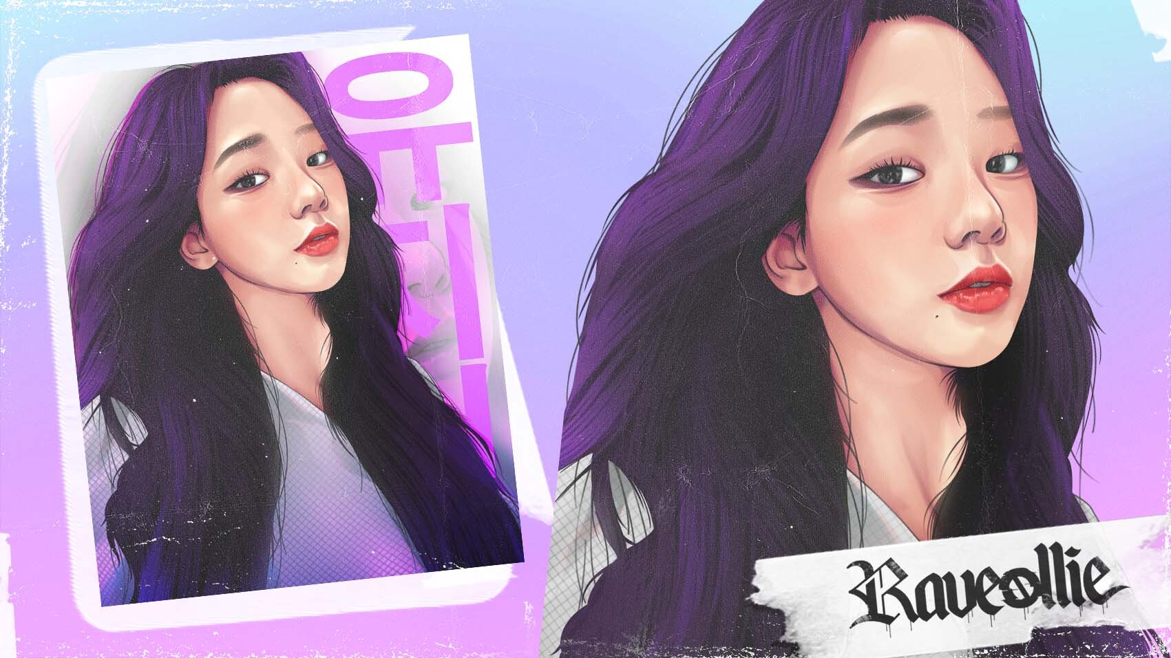 ArtStation - AESPA Karina Poster Art (PNG Clipart Included) | Artworks