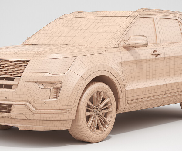 ArtStation - Ford Explorer 2019 | Resources