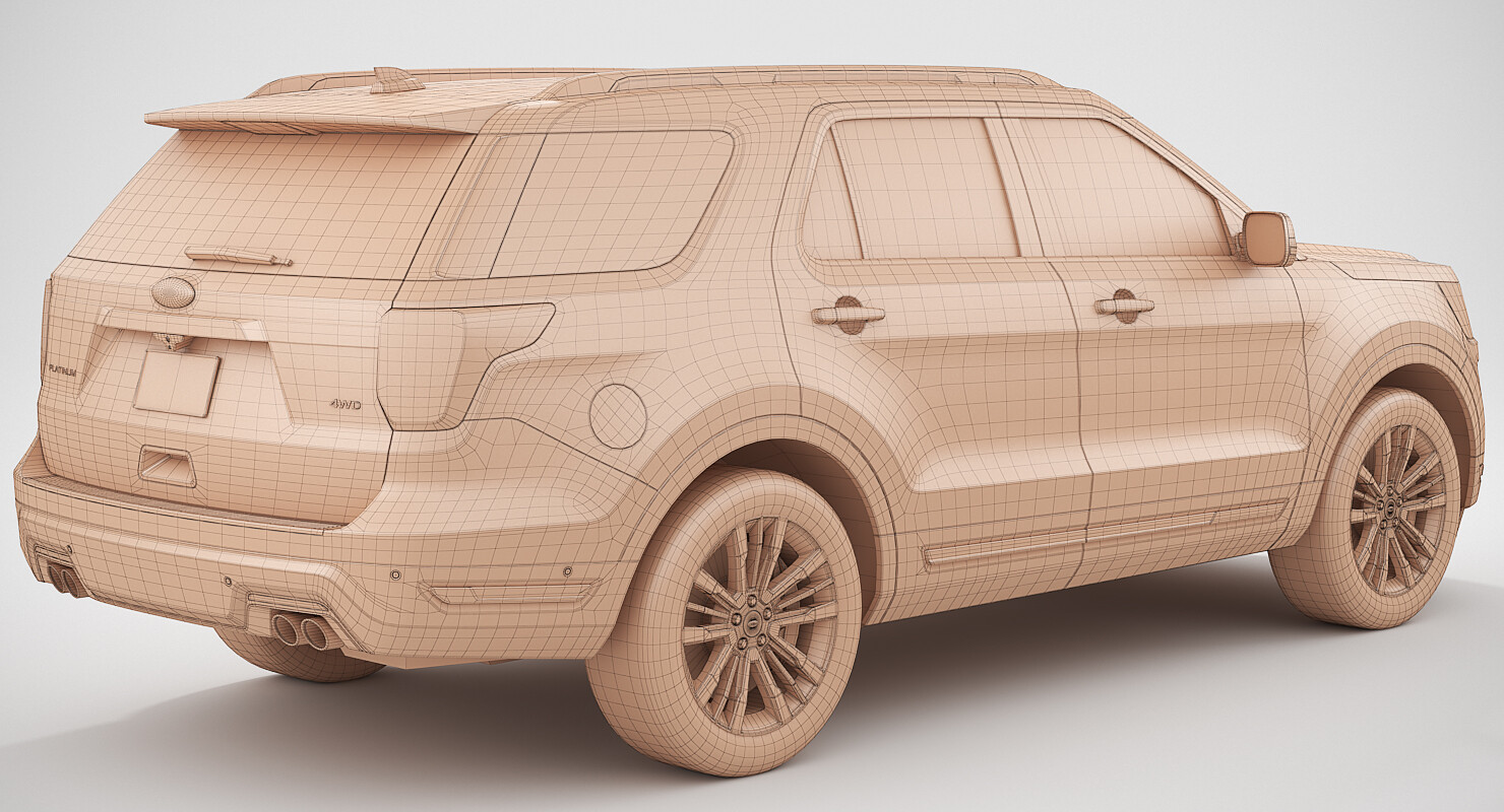 ArtStation - Ford Explorer 2019 | Resources