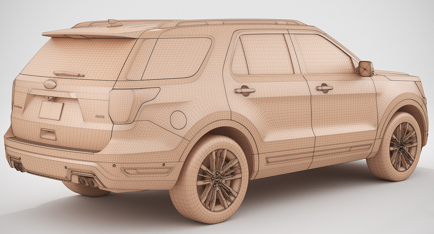 ArtStation - Ford Explorer 2019 | Resources