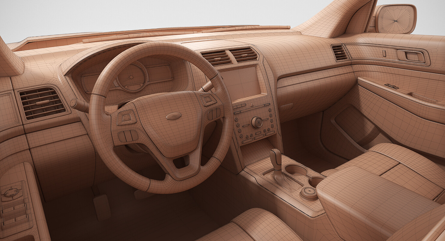 ArtStation - Ford Explorer 2019 | Resources