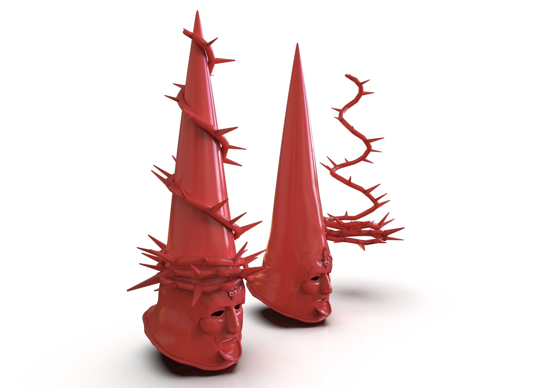 ArtStation - The Penitent One Helmet Blasphemous Stoic Mask | Resources