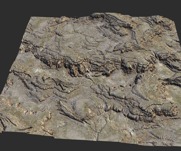 ArtStation - Desertic Valleys Collection Vol.2 | 12 Terrains at 8k ...