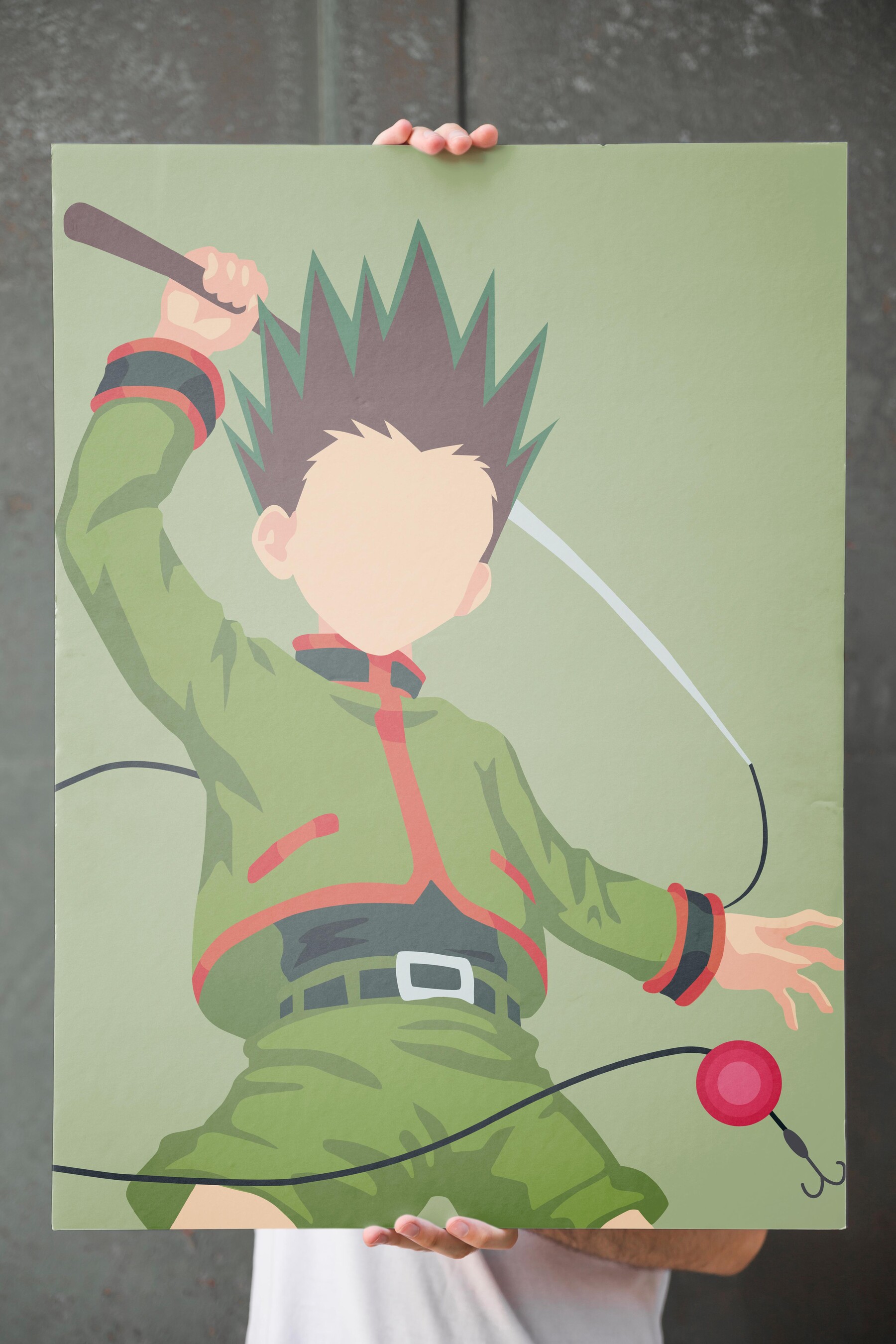 ArtStation - Hunter X Hunter Gon Freecs ,Instant Download,Minimalist ...