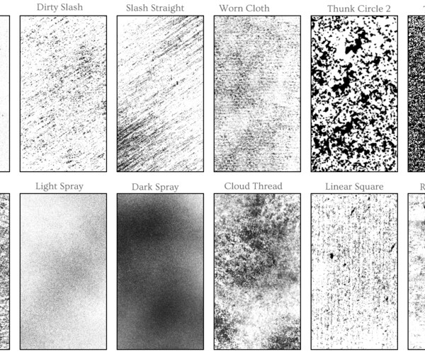 ArtStation - Texturing Brushes for Clip Studio Paint | Brushes