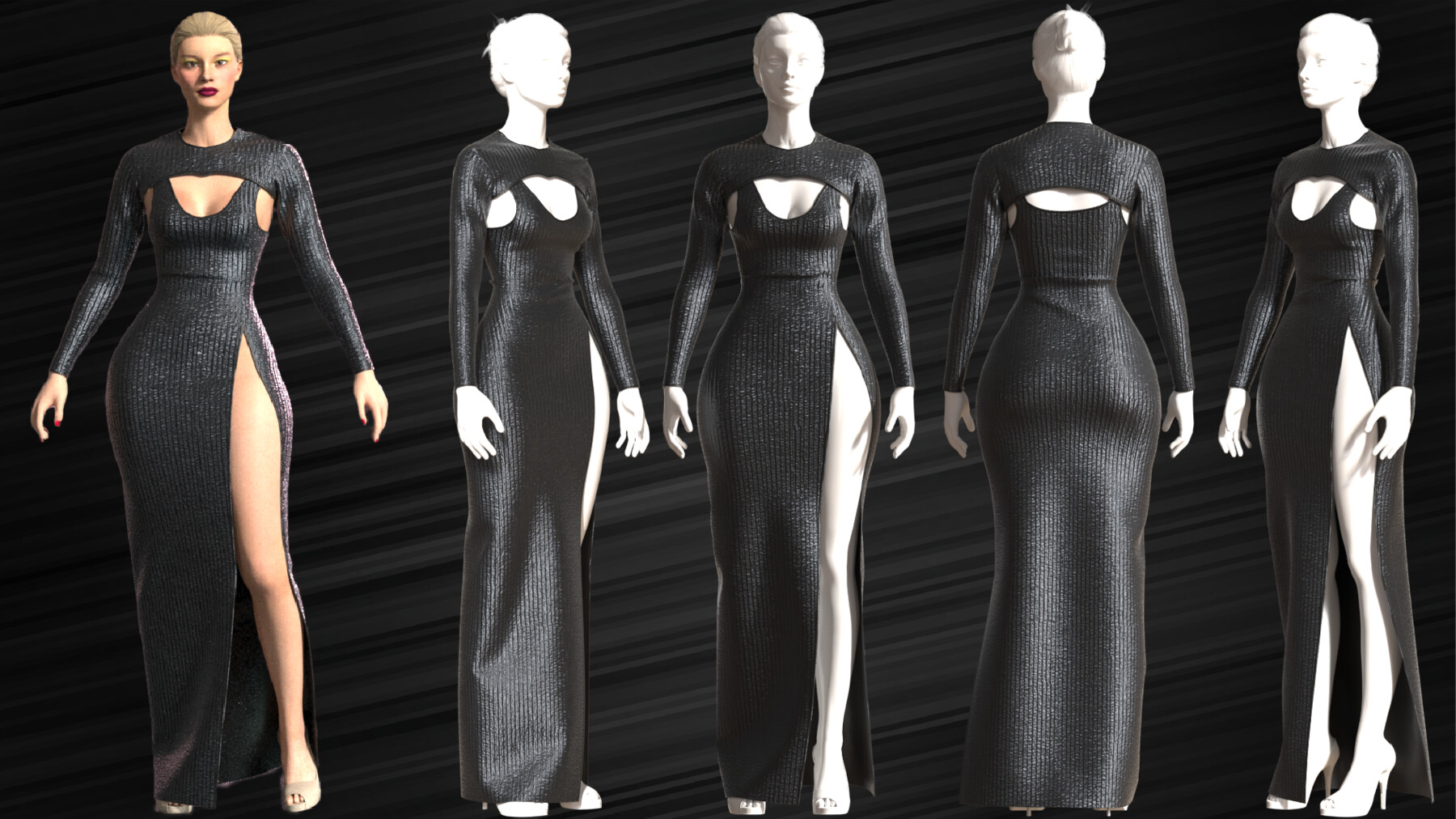 ArtStation - Dresses | Game Assets