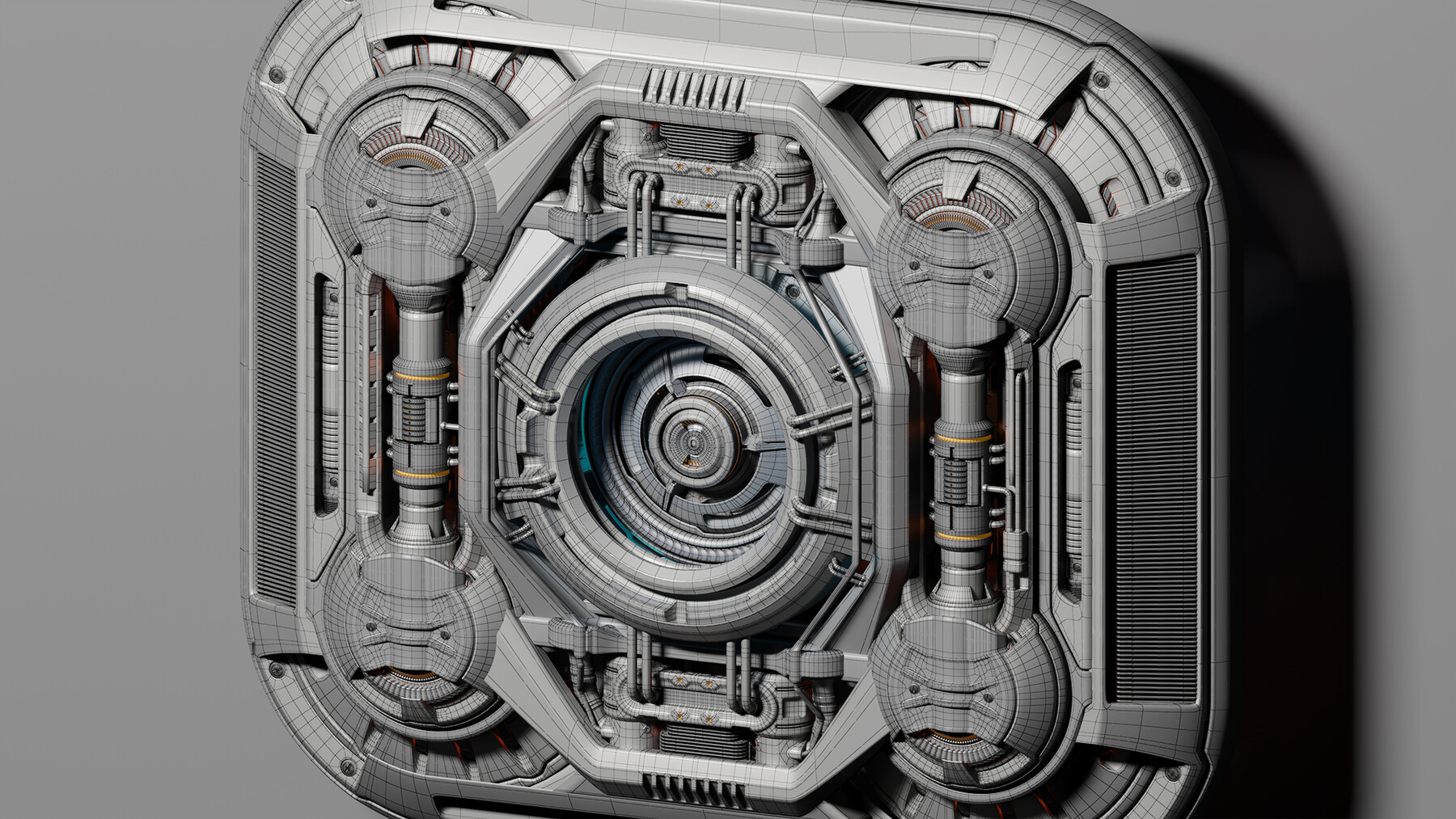 ArtStation - Sci-Fi Kitbash Hard Surface Mega pack 4 (Max,FBX,OBJ) | Resources