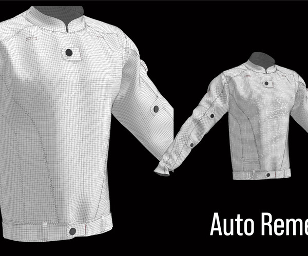 ArtStation - 3 Jackets male outfit | Game Assets