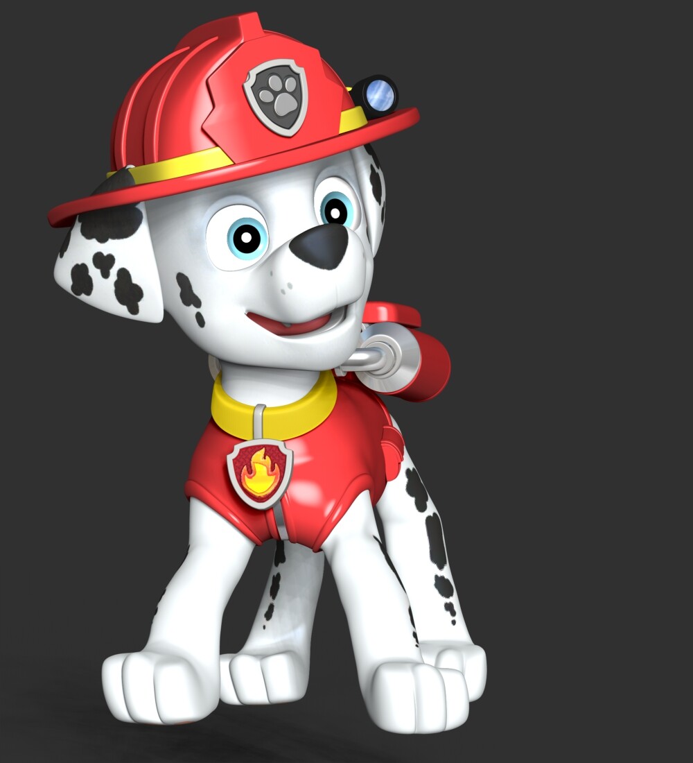 ArtStation - Marshall - Paw Patrol | Resources