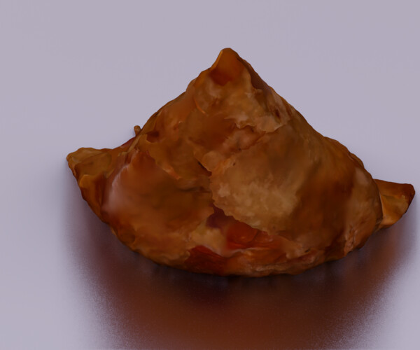 ArtStation - SAMOSA LOW POLY GAME READY | Game Assets