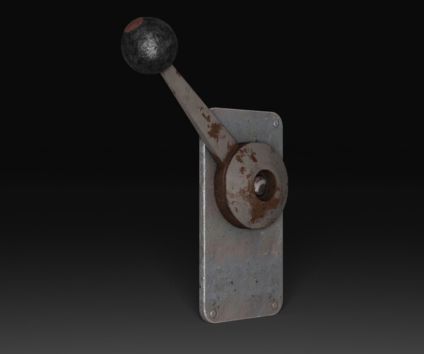 ArtStation - Alarm Lever | Game Assets
