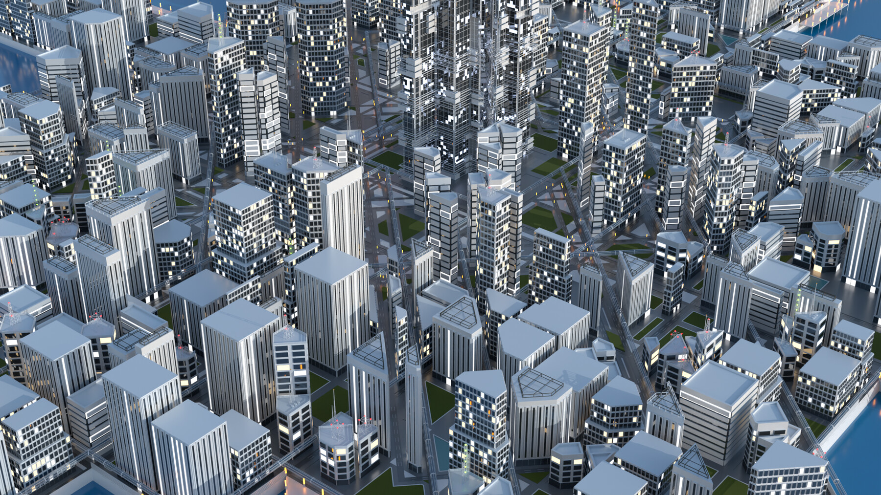 ArtStation - Cityscape 3001 | Resources