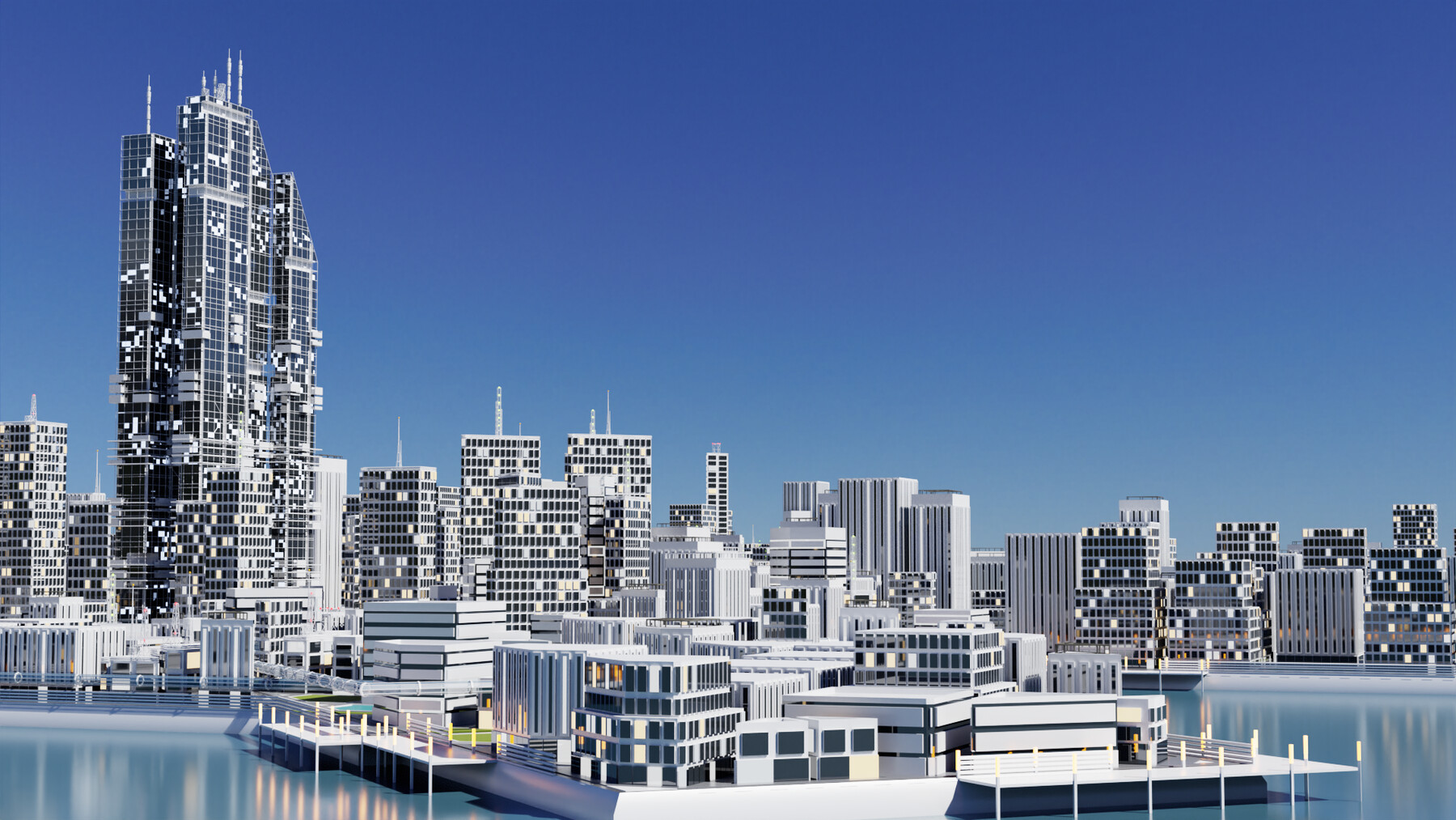 ArtStation - Cityscape 3001 | Resources