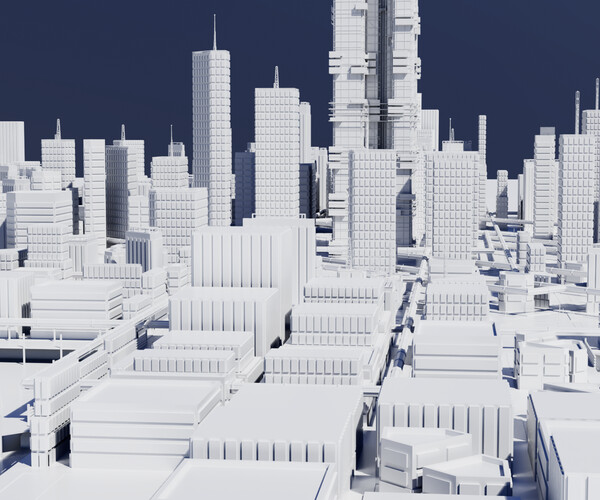 ArtStation - Cityscape 3001 | Resources