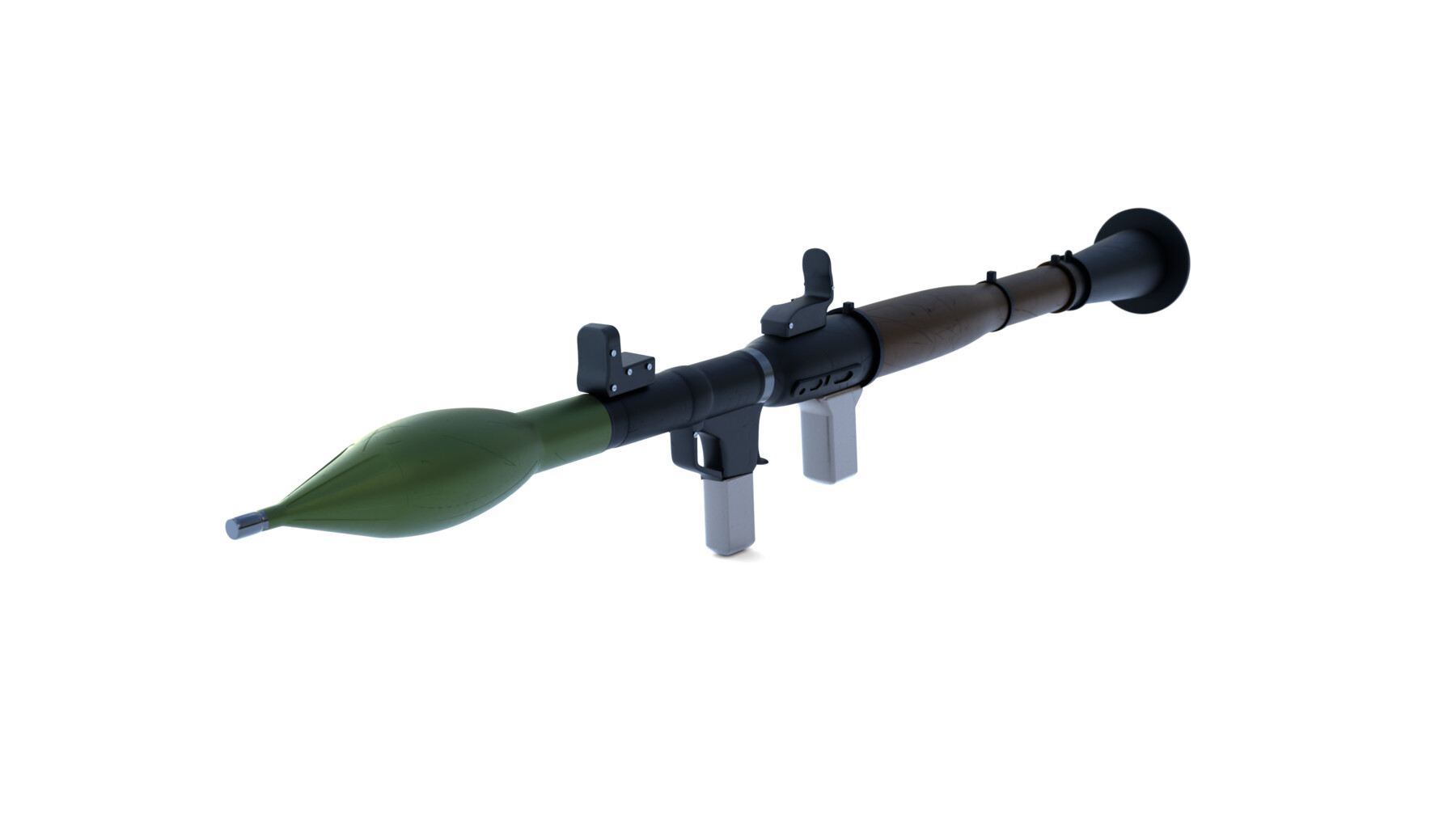 ArtStation - RPG 7 Rocket Grenade Launcher | Game Assets