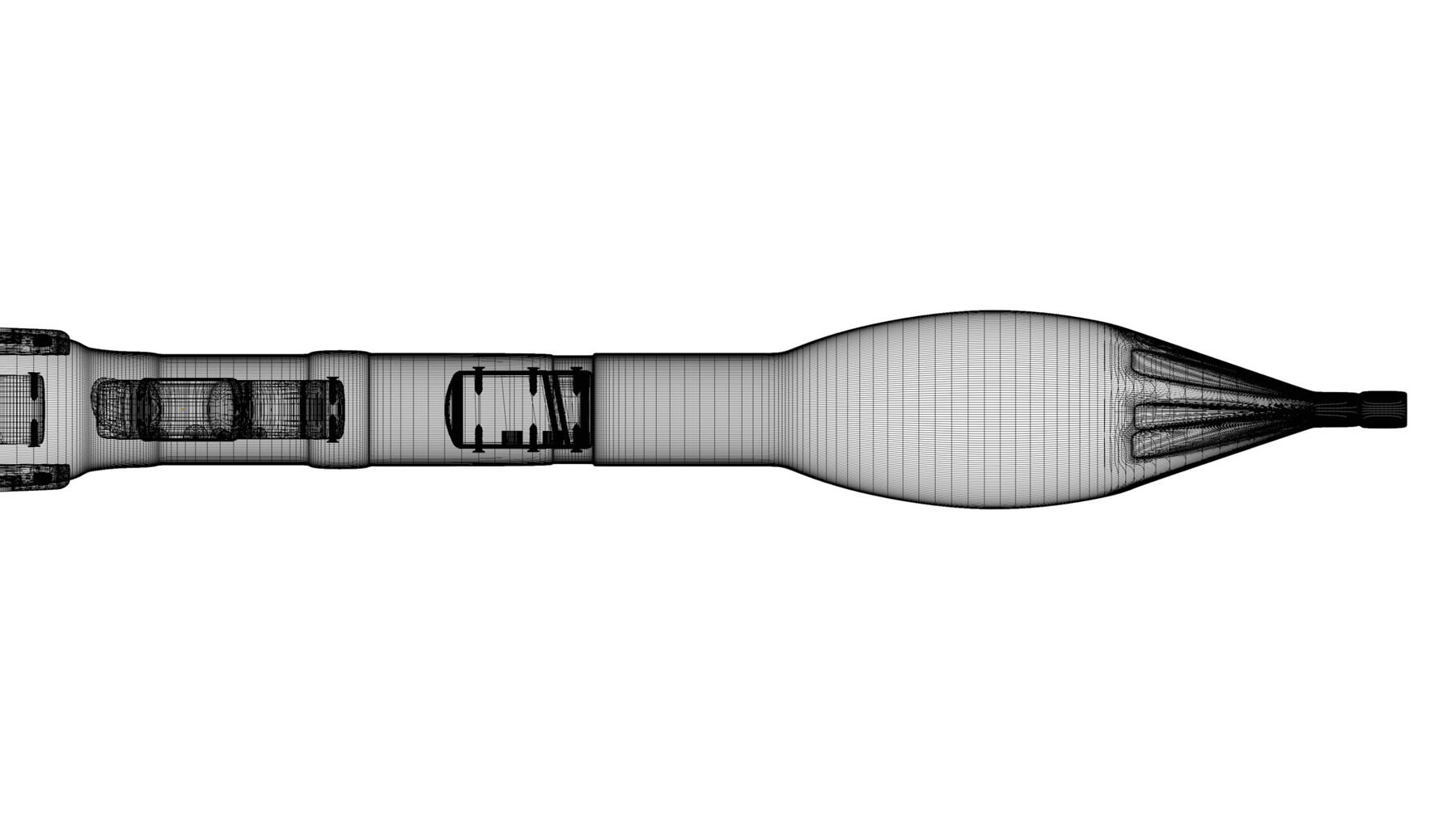 ArtStation - RPG 7 Rocket Grenade Launcher | Game Assets