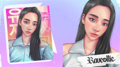 ArtStation - AESPA Karina Vector Art 3 | Artworks