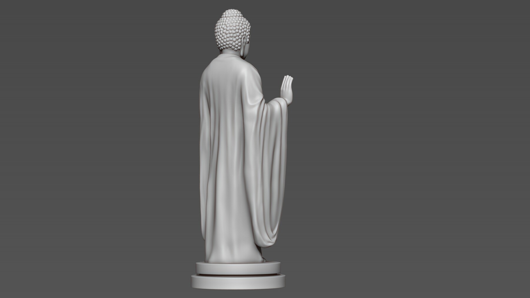 ArtStation - Buddha Standing 3D print model | Resources