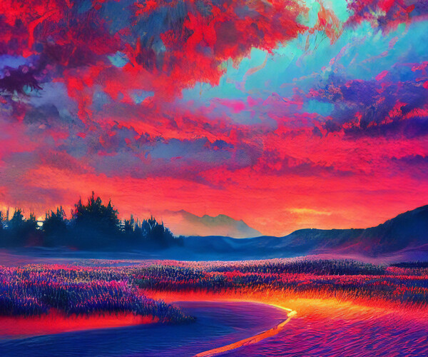 ArtStation - Colorful Painting Collection 4k | Artworks