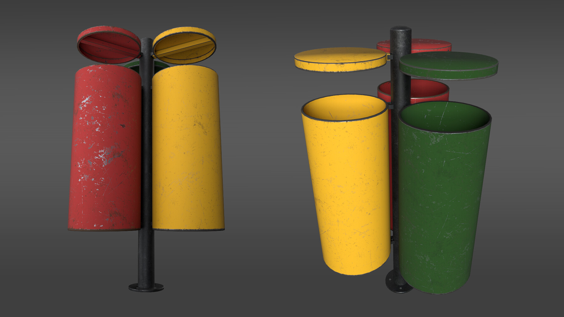 ArtStation - Basurero Ecologico Bristol | Game Assets