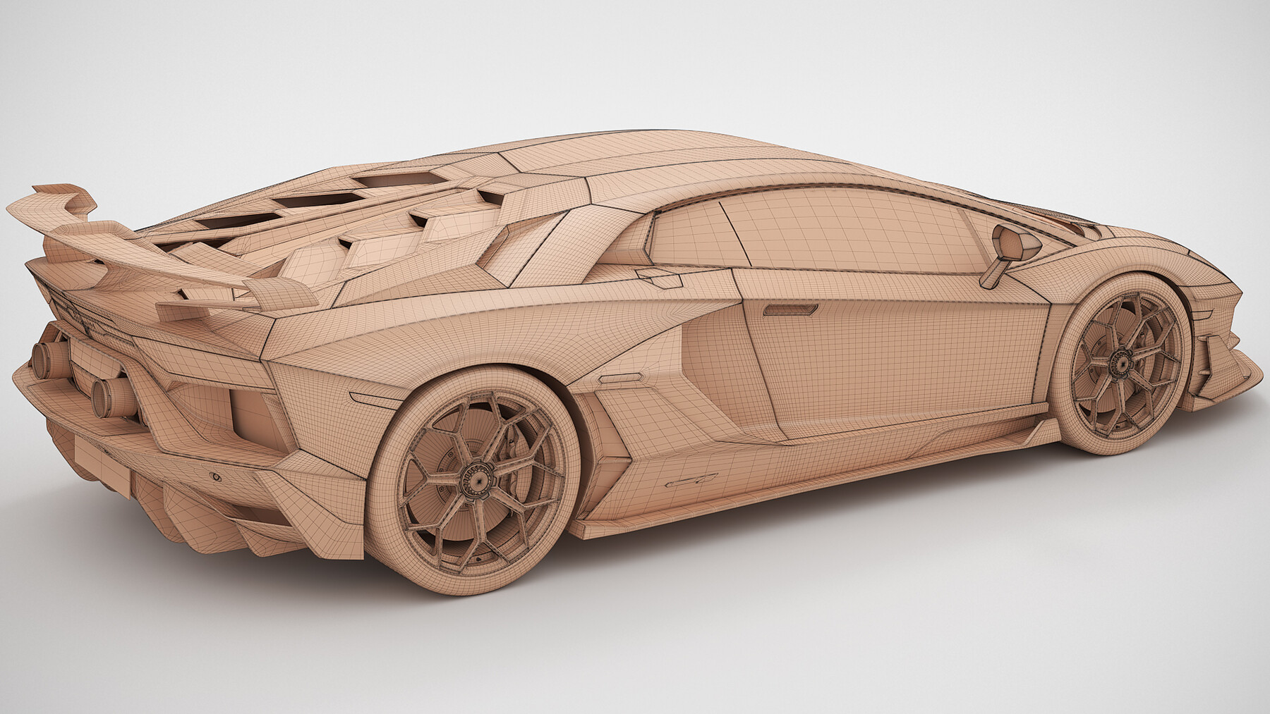 ArtStation - Lamborghini Aventador SVJ 63 | Resources