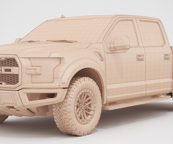 ArtStation - Ford F-150 Raptor 2020 | Resources