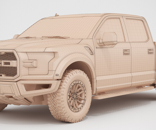 ArtStation - Ford F-150 Raptor 2020 | Resources