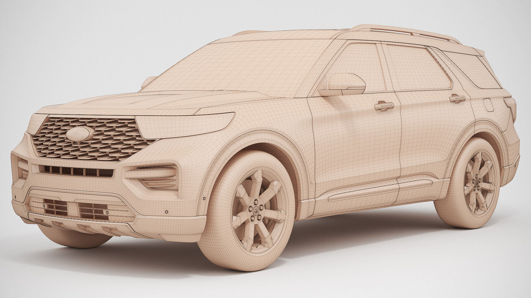ArtStation - Ford Explorer 2020 | Resources