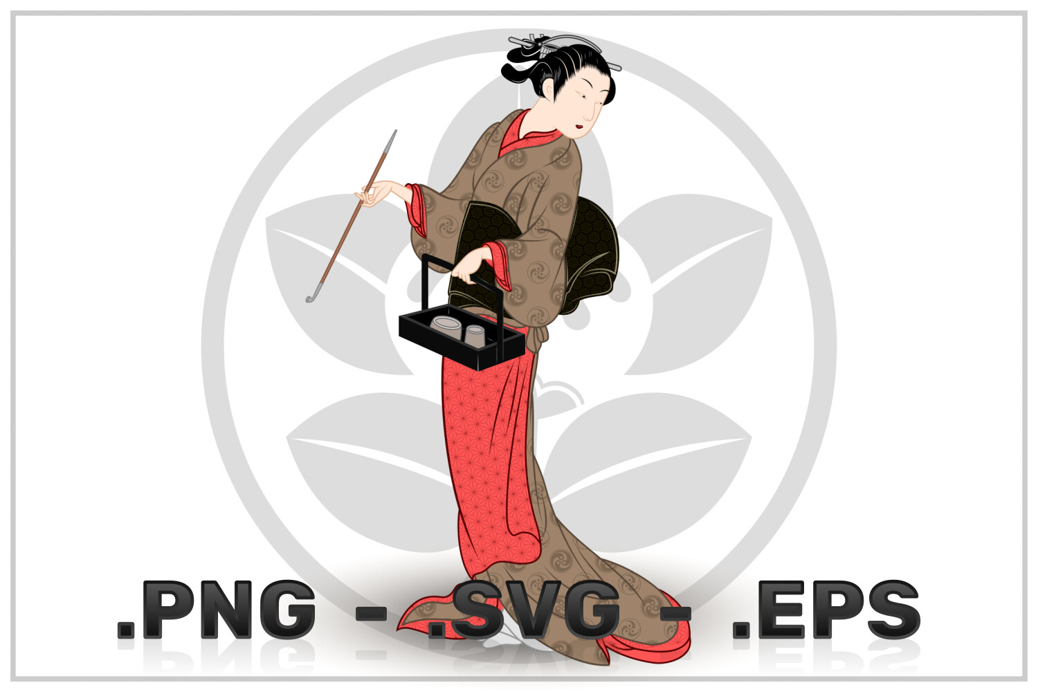 ArtStation - Japanese traditional art vector design | Artworks