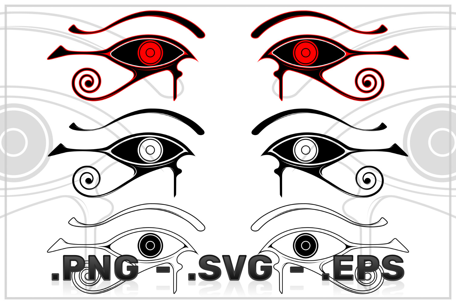 ArtStation - Eye of horus symbol vector design | Artworks