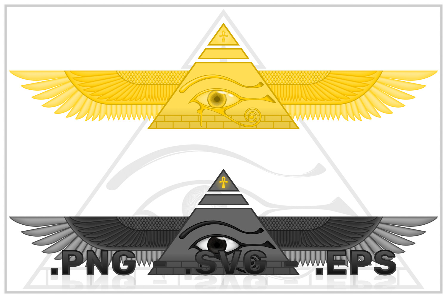 ArtStation - Ancient Egypt Pyramid vector design | Artworks