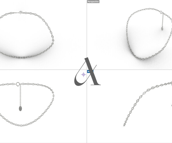 ArtStation - CD Chain - Necklace | Resources