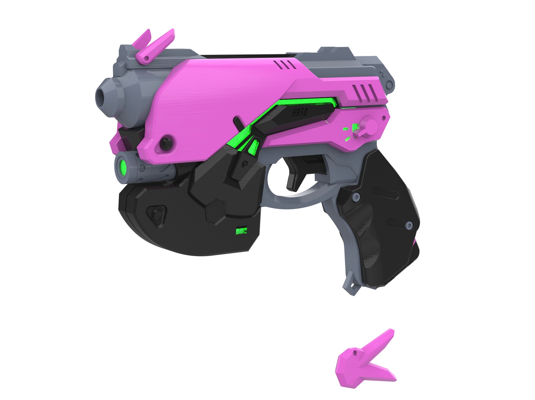 ArtStation - DVA GUN ORIGINAL SKIN - OVERWATCH - PRINTABLE 3D MODEL ...