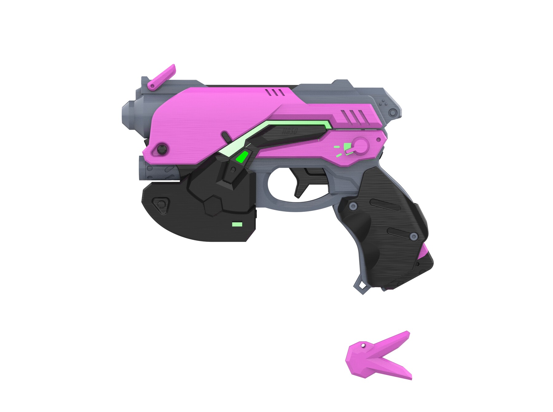 ArtStation - DVA GUN ORIGINAL SKIN - OVERWATCH - PRINTABLE 3D MODEL ...