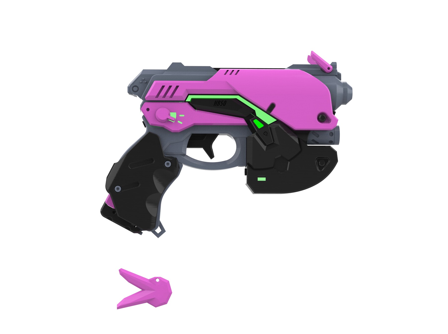 ArtStation - DVA GUN ORIGINAL SKIN - OVERWATCH - PRINTABLE 3D MODEL ...