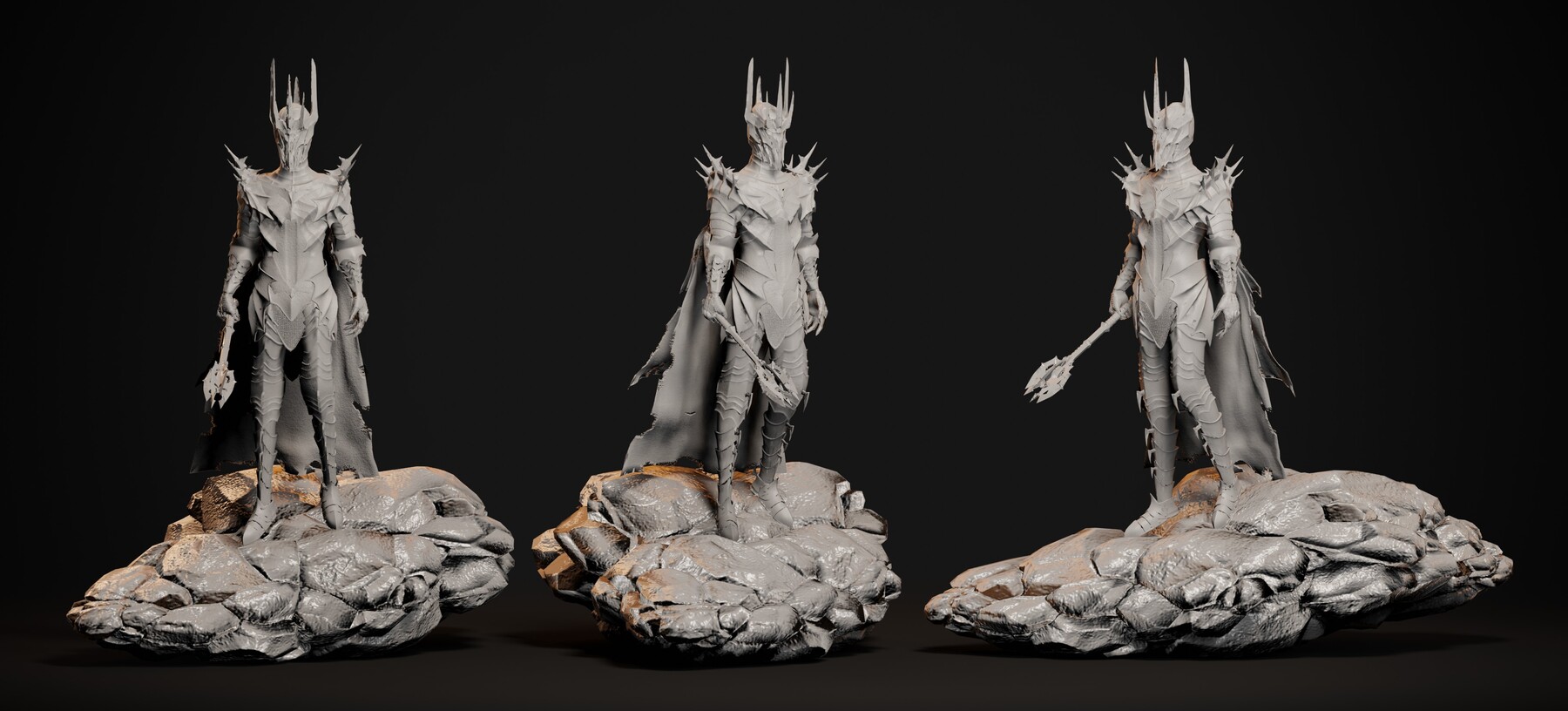 ArtStation - Sauron Game-ready | Game Assets