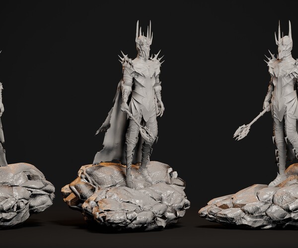 ArtStation - Sauron Game-ready | Game Assets