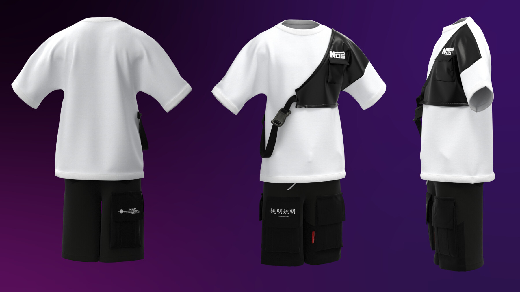 ArtStation - Man's Street Style Outfit | Game Assets