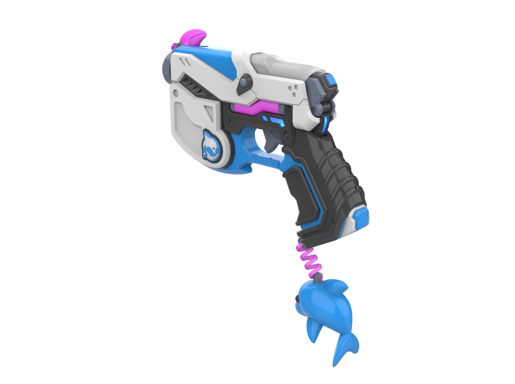 ArtStation - DVa Gun Waveracer Skin - Overwatch - Printable 3d model ...