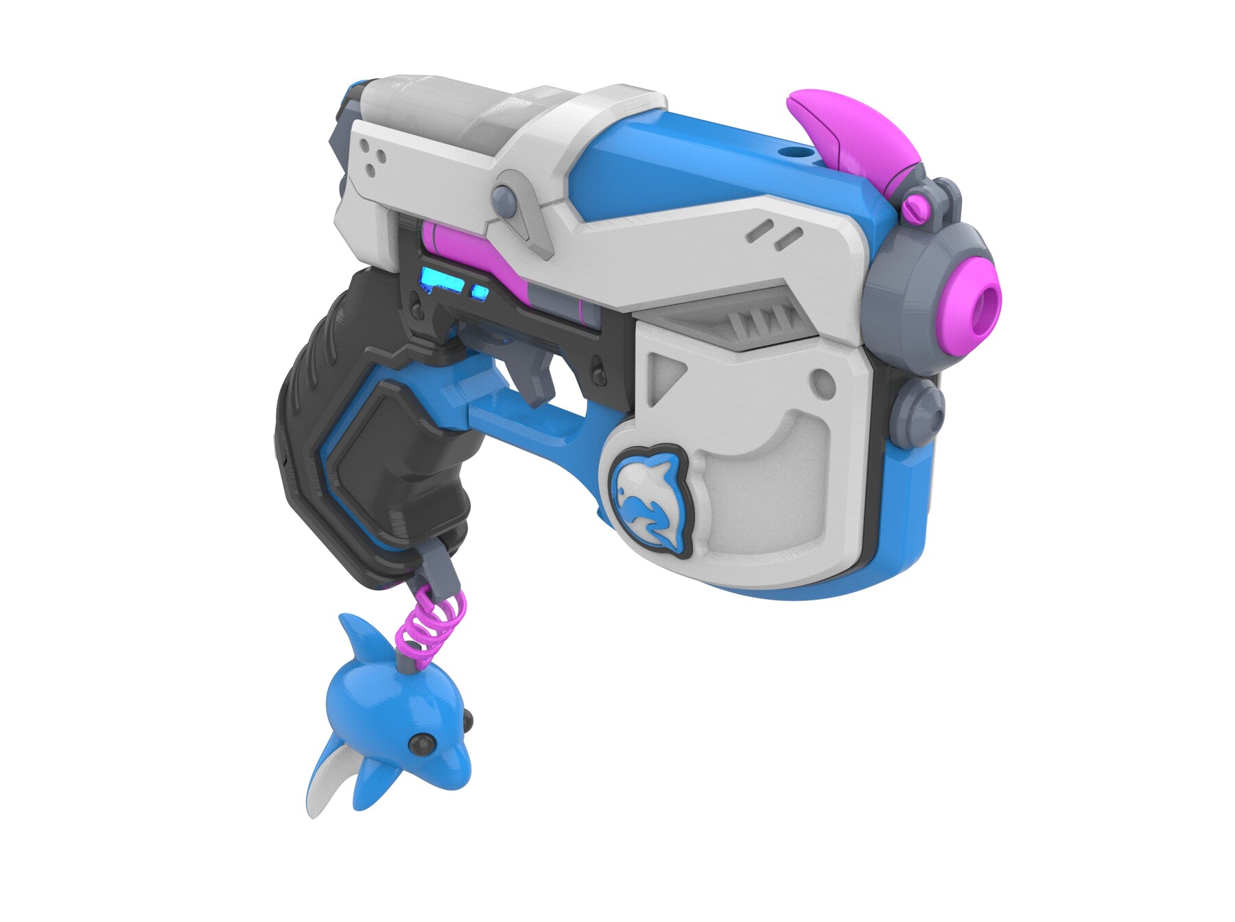 ArtStation - DVa Gun Waveracer Skin - Overwatch - Printable 3d model ...