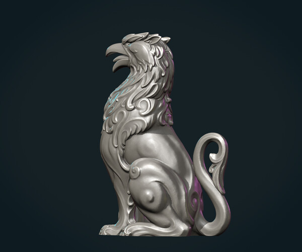ArtStation - Griffon Sculpture | Resources