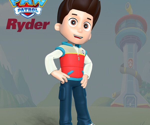 ArtStation - Ryder - Paw Patrol | Resources
