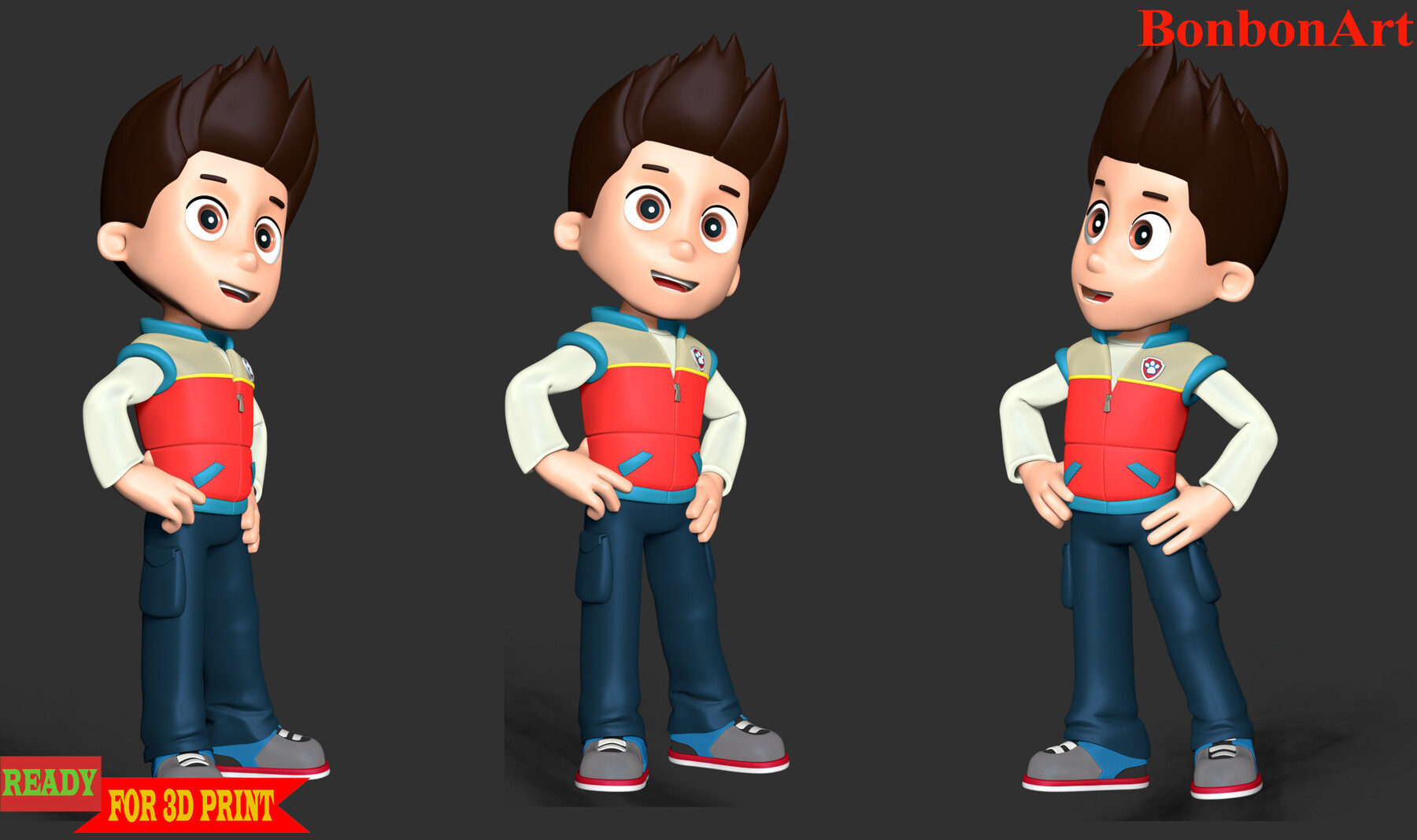 ArtStation - Ryder - Paw Patrol | Resources