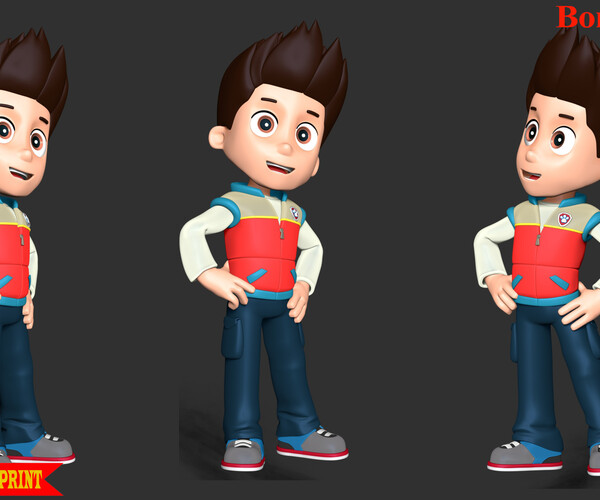 ArtStation - Ryder - Paw Patrol | Resources