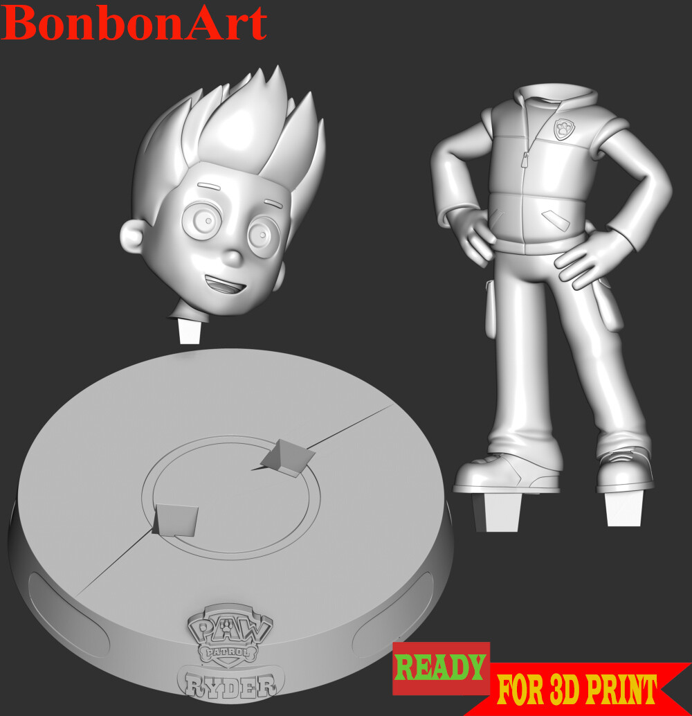 ArtStation - Ryder - Paw Patrol | Resources