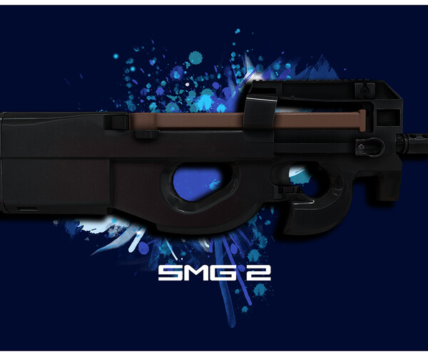 ArtStation - FPS Guns 4K - SMG Pack | Game Assets